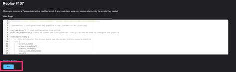 [bug] replay job · issue 318 · jenkinsci templating engine plugin