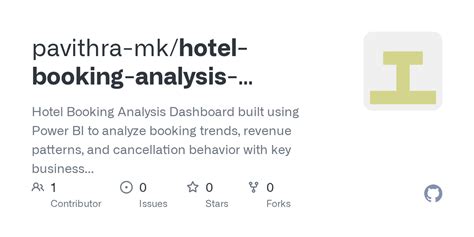 Hotel Booking Analysis Dashboardreadmemd At Main · Pavithra Mkhotel