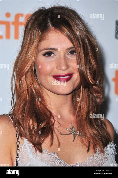 Toronto Canada 9th Septmeber 2012 Gemma Arterton At Arrivals For