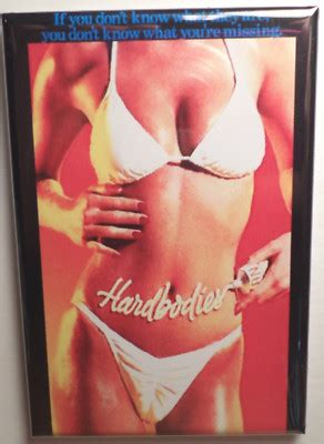 Hardbodies Movie Poster Magnet 2 X 3 Refrigerator Locker Free