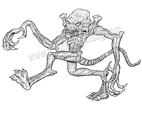 Pumpkinhead Original Drawing Etsy