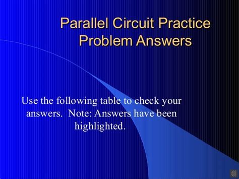 Series Parallel Circuit Practice Problems