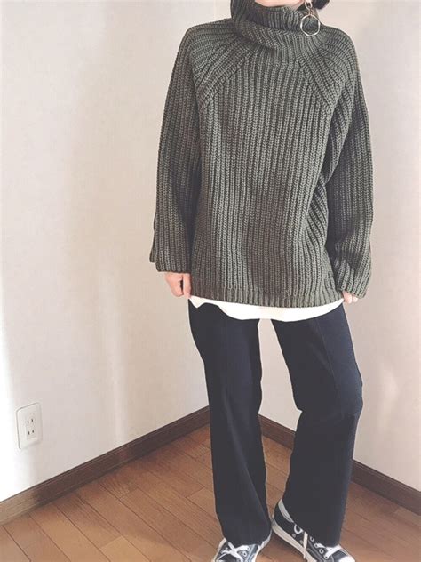 あゆ｜ニット・セーターを使ったコーディネート Wear