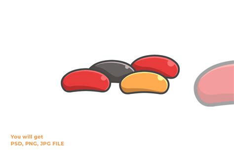 Halloween Caca Rainbow Candy Graphic By Salfiart · Creative Fabrica