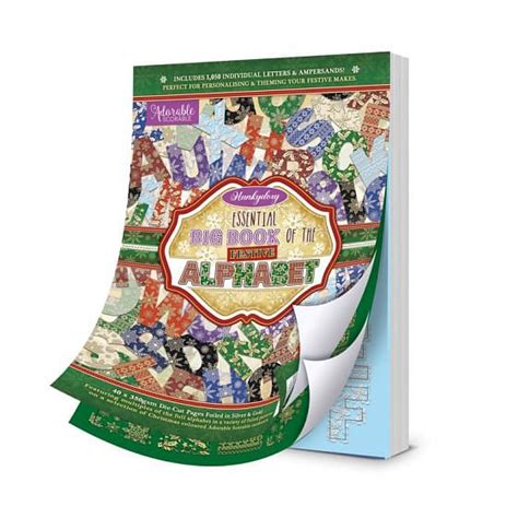 Essential Big Book Of The Festive Alphabet Hunkydory Crafts