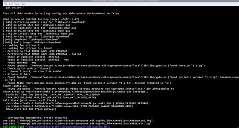 Help Assistance Required For Building Producer SDK In Raspi Issue Awslabs Amazon