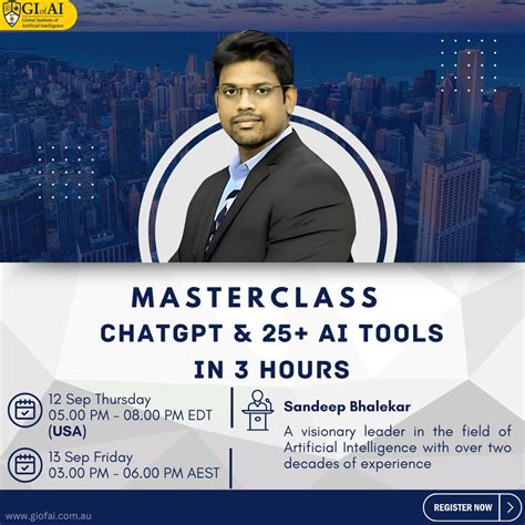 global institute of artificial intelligence on linkedin masterclass
