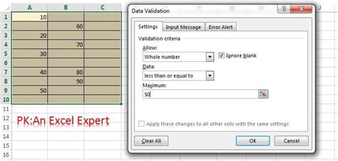 Chapter Circle Invalid Data Pk An Excel Expert
