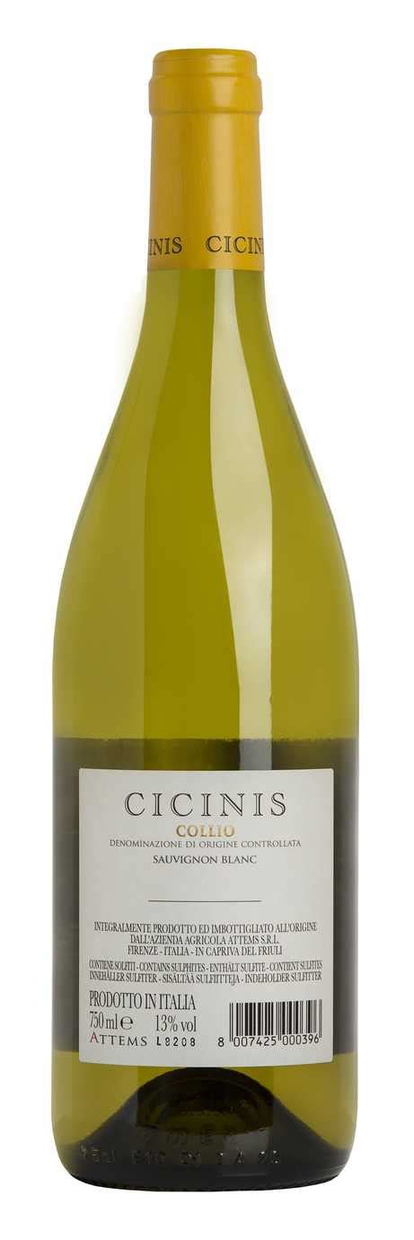 Sauvignon Cicinis Doc Friuli Venezia Giulia Italia Attems