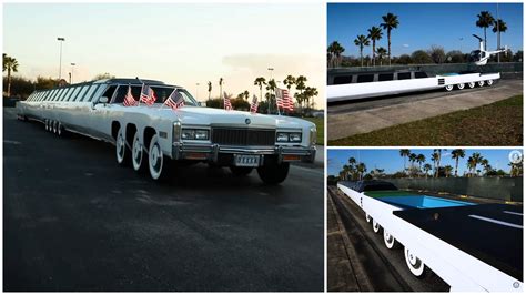 Its 100 Feet Long Has 26 Wheels A Jacuzzi A Golf Course And Even A