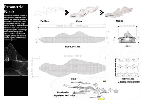 Parametric Bench Ayman Ismail Parametric Parametric Design