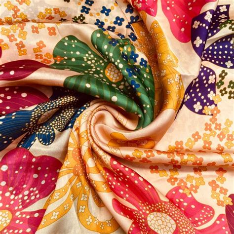 Printed Satin Fabric Manufacturer Dull Satin Fabric Supplier In Surat