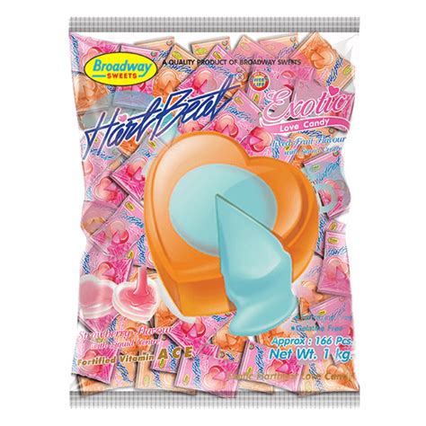 Hartbeat Love Candy Exotic Assorted 1kg 166s Two Flavours Shop Today Get It Tomorrow