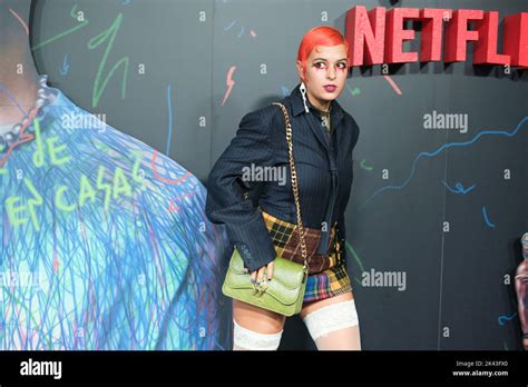 Dora Postigo Attends The Premiere Of The Movie Rainbow At The Principe Pio Station In Madrid