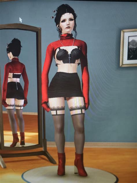 New Sim Her Name Is Odette She Is A Beautiful Kleptomaniac Who Hates