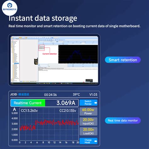 Jc Drawing Ibooter Surface Current Analyzer Real Time Data Monitoring