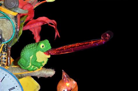 Dino Zar The Frog With Its Air Powered Tongue Extended Facebook