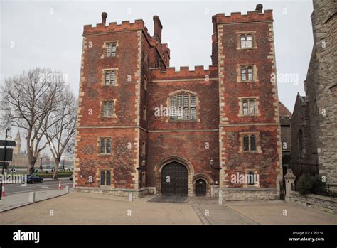 Main Entrance To Lambeth Palacethe Official Residence Of The Archbishop