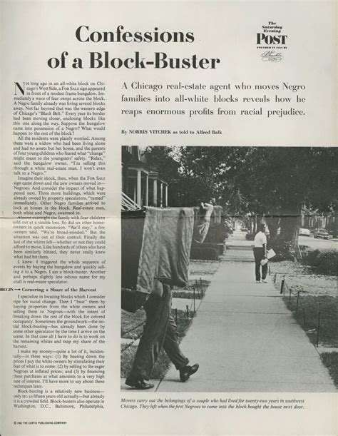 1937 Blockbusting — The Baltimore Story