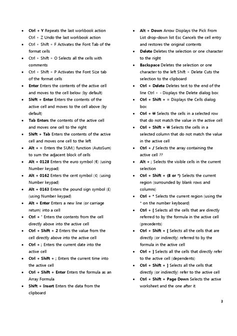 Excel Shortcuts Cheat Sheet PDF Boost Your Efficiency Connect Techs