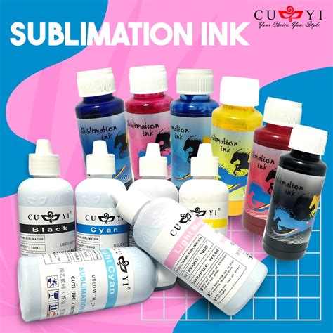 Cuyi Korea Sublimation Ink For Ep Son Printer For Sublimation Paper
