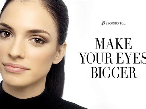 Makeup Tips To Make Eyes Look Bigger