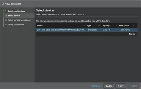 Cannot Expand Datastore On Dedicated Raid Volume Vmware Vsphere