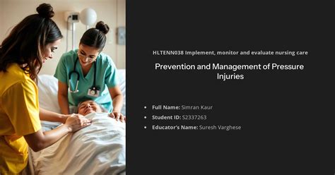 Hltenn038 Implement Monitor And Evaluate Nursing Care