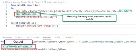 5 способов как удалить файлы в Python на примерах