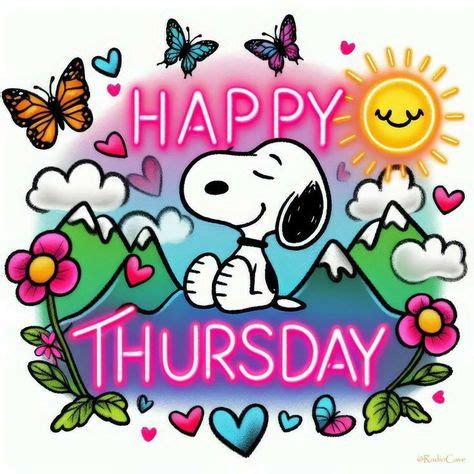 Happy Thursday Cartoon