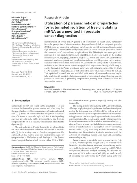 pdf utilization of paramagnetic microparticles for automated