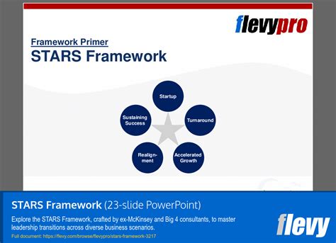 Stars Framework Ppt Slide Deck