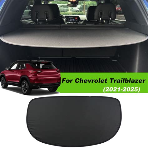 Fit 2021 2025 Chevrolet Trailblazer Soft Mesh Cargo Cover For Chevy