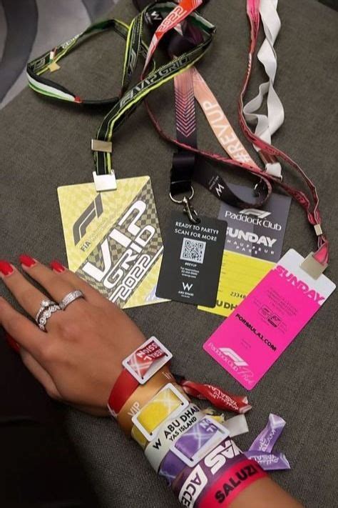 F1 Paddock Passes Tablero De Visión Metas En La Vida Metas