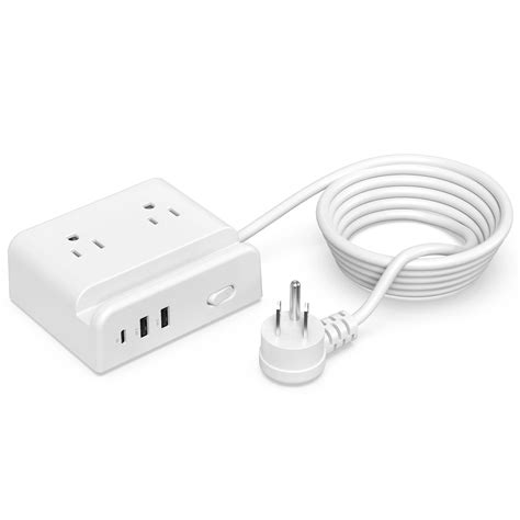1 5m Switch Plug Socket Borad Electrical 4 Ac Outlet Extension 3usb