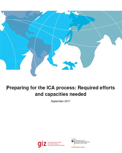 Preparing For The Ica Process Required Efforts And Capacities Needed
