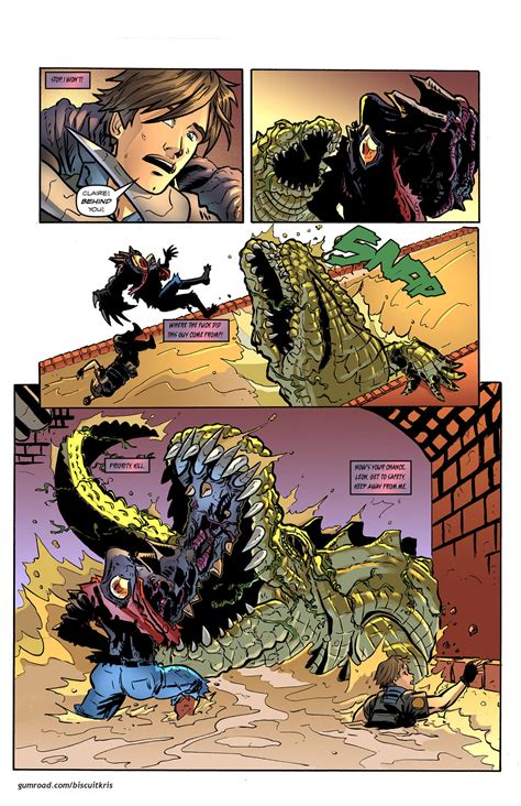 Resident Evil 2: Scenario G, Page 25/67 by BiscuitKris on DeviantArt
