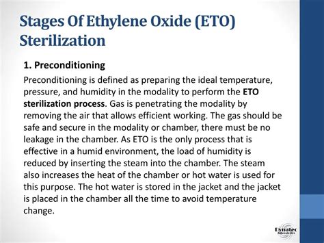 Ppt Stages Of Ethylene Oxide Eto Sterilization Powerpoint