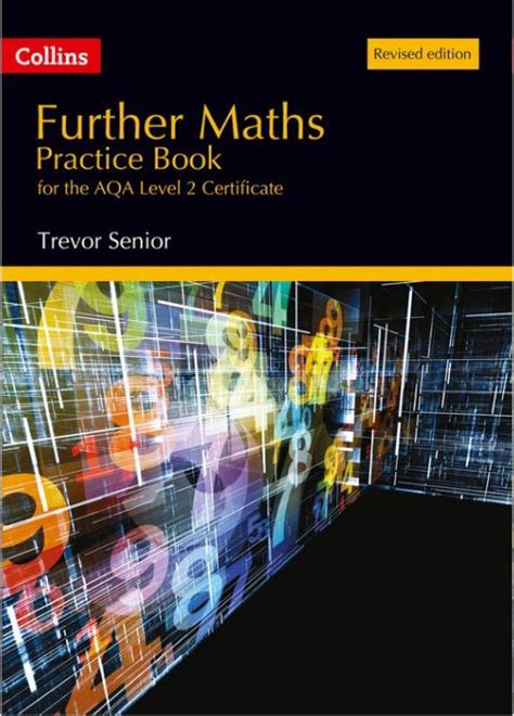 Further Maths Practice Book For The Aqa Level 2 Certificate Revised Edition Eduwiz