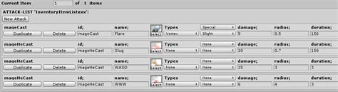 Editor Window For Editing List Of Custom Class Objects Unity Engine