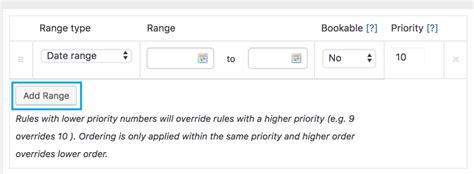 Bookings Availability Settings Documentation Woocommerce