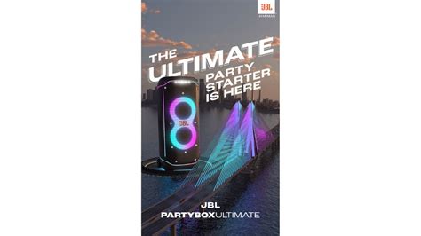 Jbl Partybox Ultimate Speaker Unveiled A Sonic And Visual Treat With Dolby Atmos And Dazzling