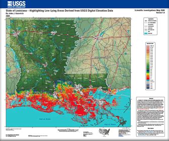 Usgs Scientific Investigations Map 3049 State Of Louisiana