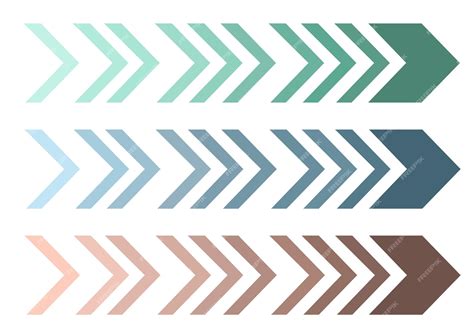 customizable arrows clipart