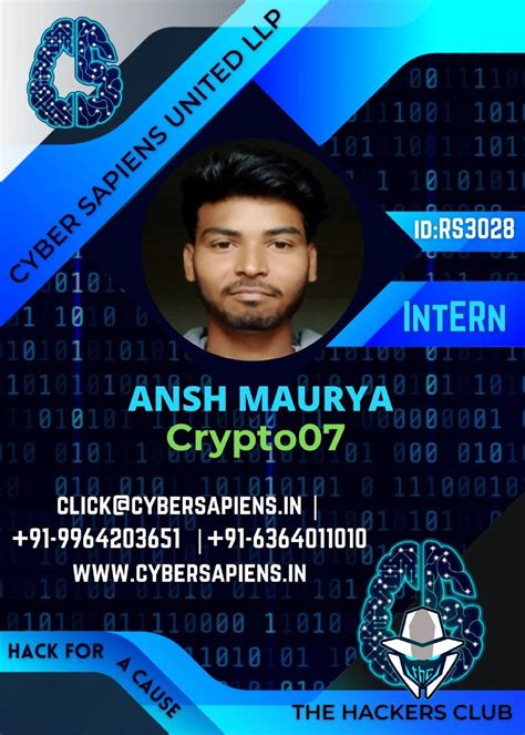 Ansh Maurya On Linkedin I Am Happy To Share That I Have Started My New Journey In Cyber Security