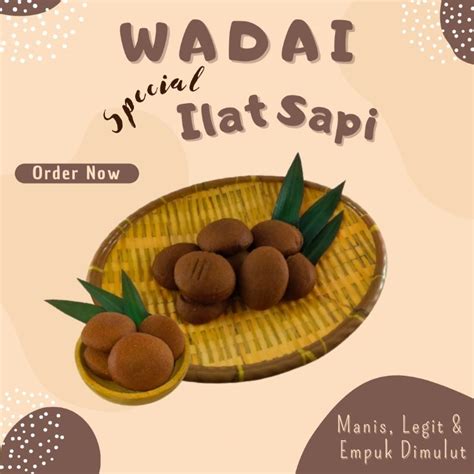 Jual Kue Wadai Ilat Sapi Mbak Minuk Khas Kalimantan Shopee Indonesia