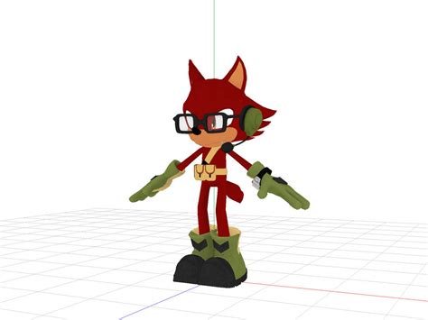 Mmd Sonic Forces Oc Base Model Dl By Modelrippers On Deviantart