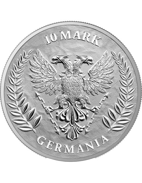Lady Germania 2 Oz Moneta Argento 10 Marchi Germania 2023