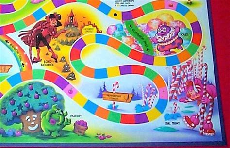 Vintage Framed Candy Land Game Board 1984 Hand Made Frame Original