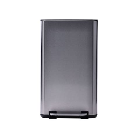 Κάδος Απορριμμάτων με Πεντάλ Cubic Soft Close 30lt Inox 01 21948